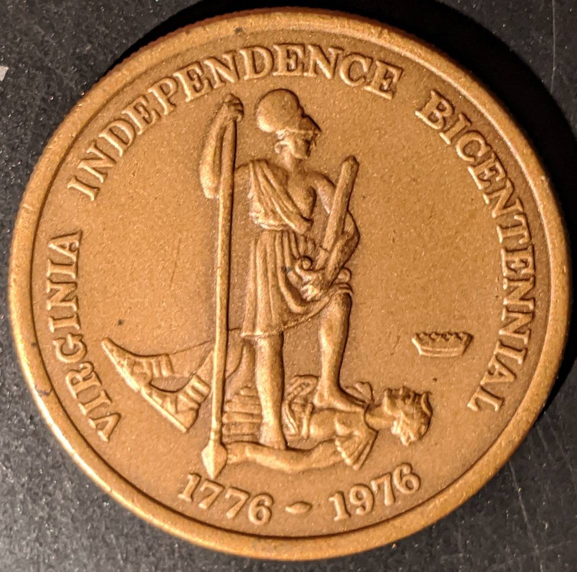 Virginia Independence Bicentennial 1776-1976 Liberty Coin - Etsy