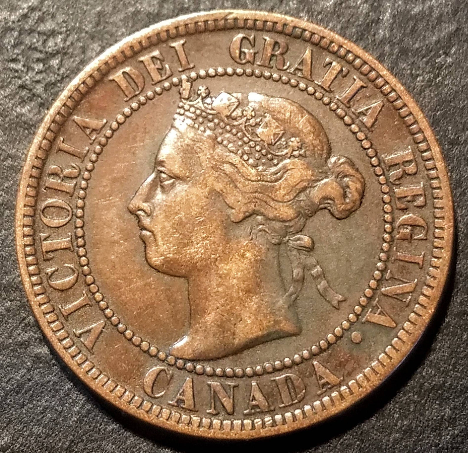 1896 Queen Victoria Large One Cent Canada Higher Grade Coin - Etsy