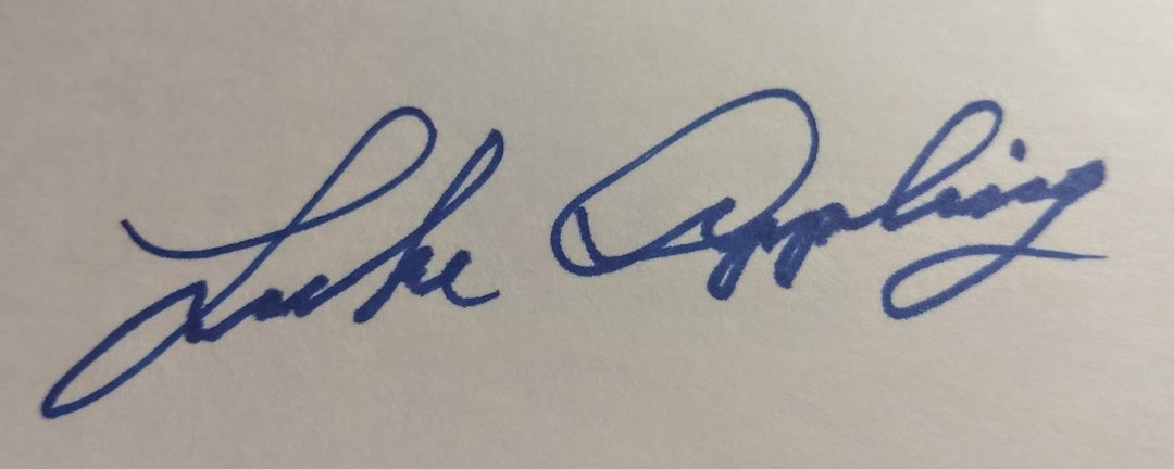 Signed Luke Appling Baseball Hofer 3x5 Card! Authentic Legend Autograph ...