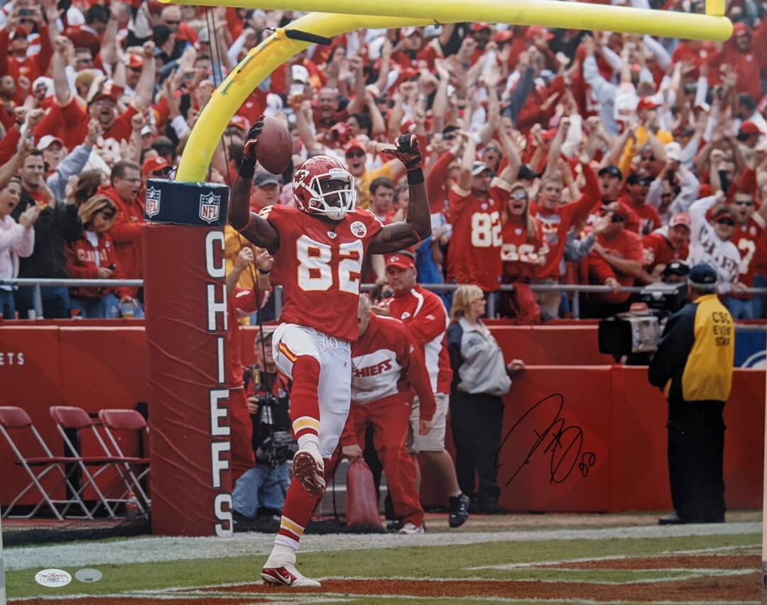 Large 16x20 Dwayne Bowe Vintage Autographed National Football League ...