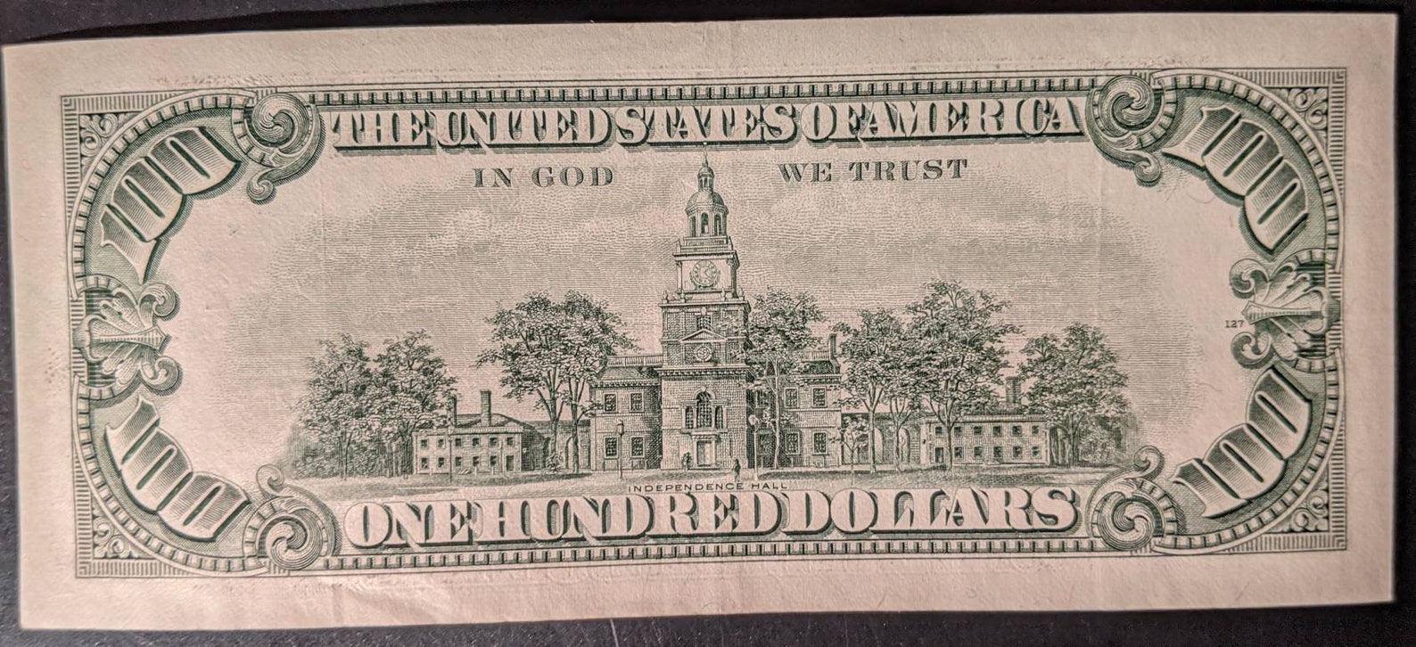 1988 One Hundred Dollar Star Note Very Nice Circulated New - Etsy