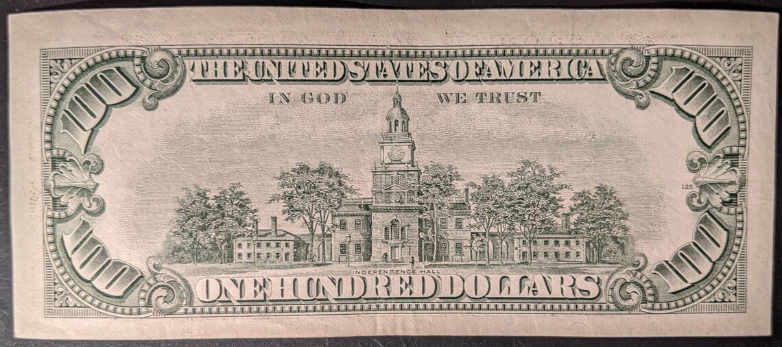 1988 One Hundred Dollar Star Note Very Nice Circulated New - Etsy