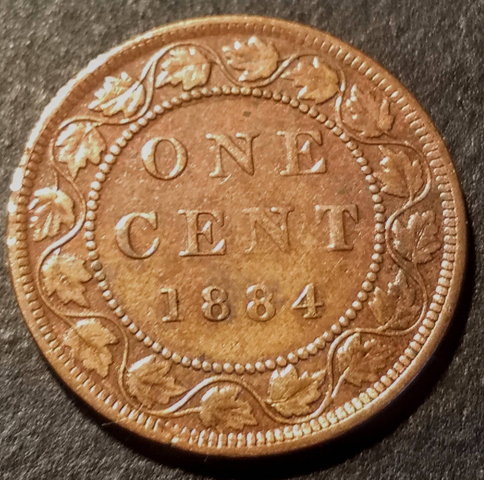 1884 Queen Victoria Large One Cent Canada Higher Grade Coin - Etsy