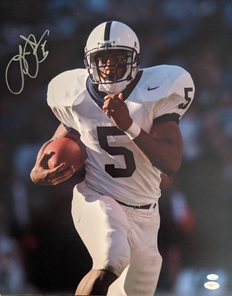 Large 16x20 Larry Johnson Vintage Autographed National - Etsy