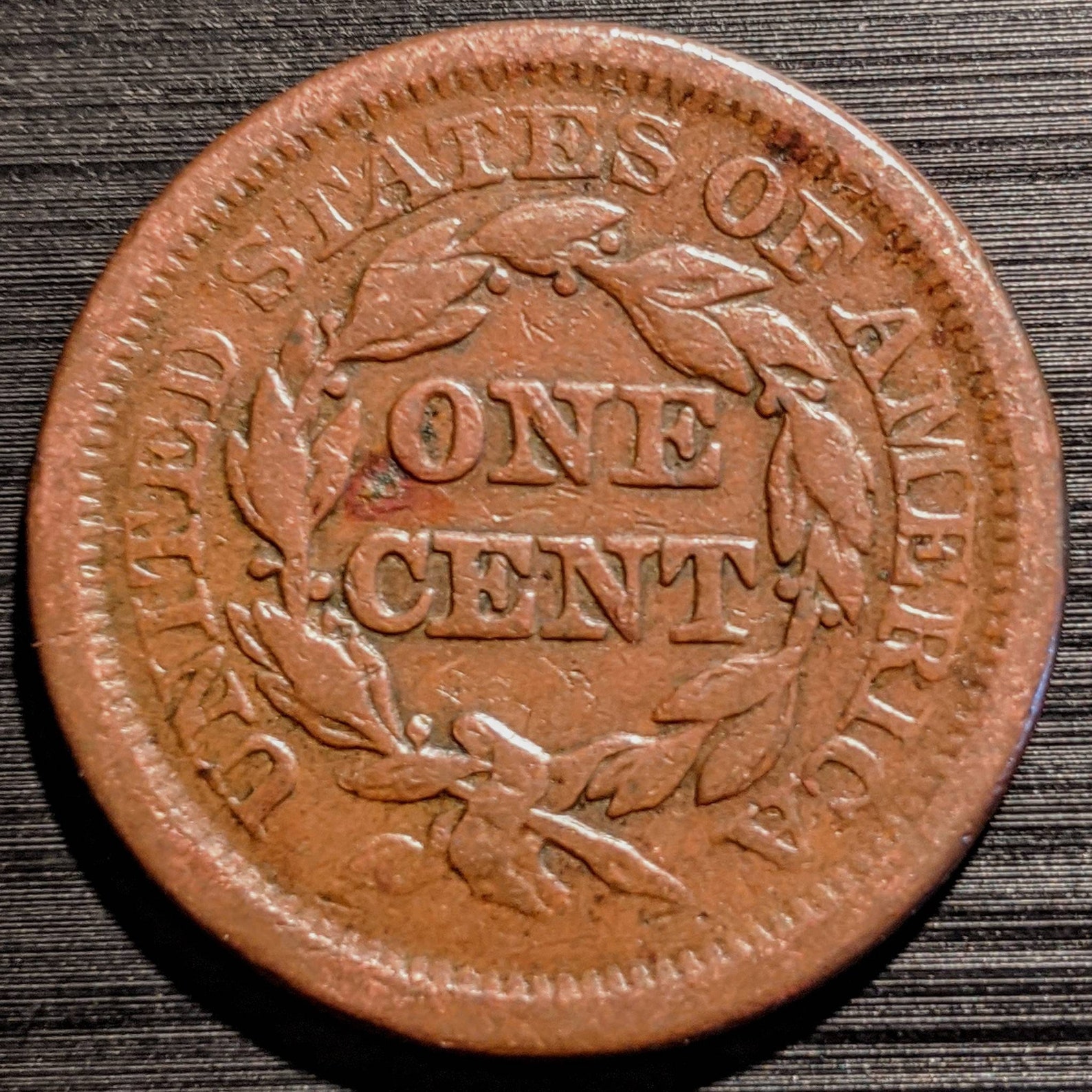 Vintage 1851 Large Cent Decent Grade Copper Piece Authentic - Etsy