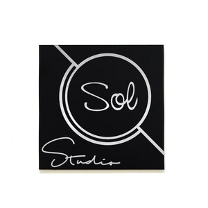Modern House Sign Small Square With Black Aluminum (ACP) and Silver ...