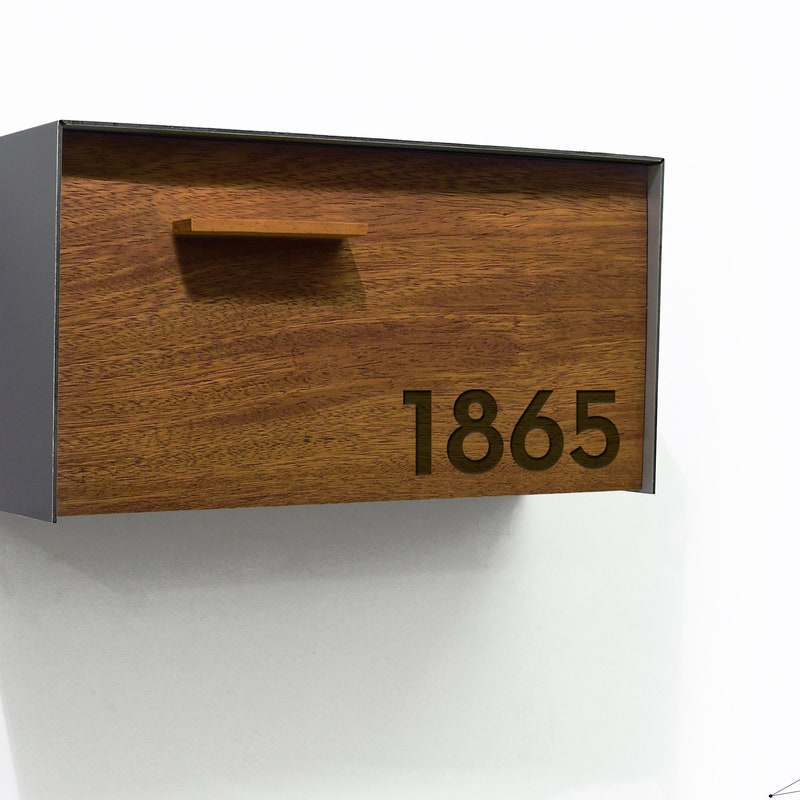 Custom Wood Mailbox - Etsy