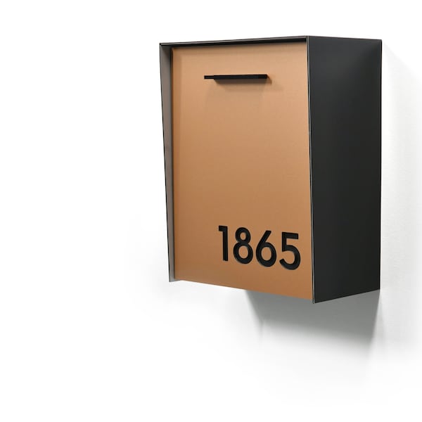 Modern Mailbox Numbers - Etsy