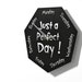 Day of the Week Clock - Just a Perfect Day - Heptagon Week Clock - Fun ...