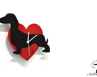 Dog Wagging Tail Clock - Etsy