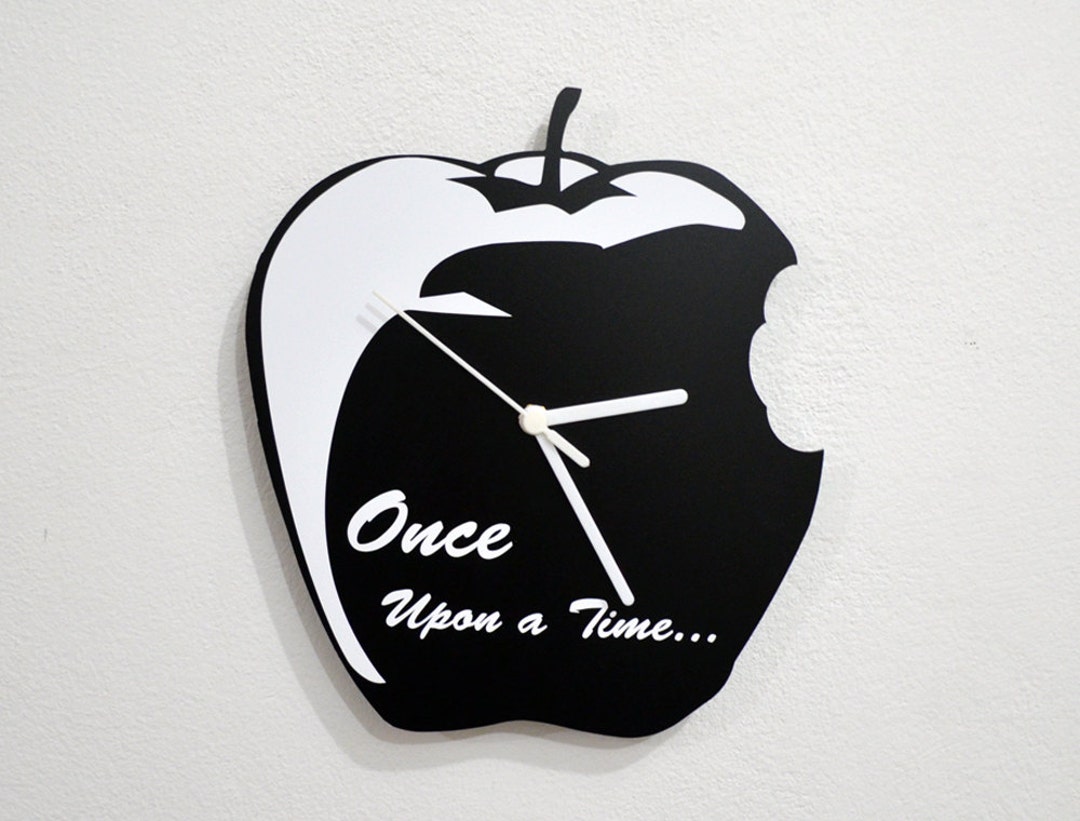 Once Upon a Time Snow White Fairytale - Wall Clock - Etsy
