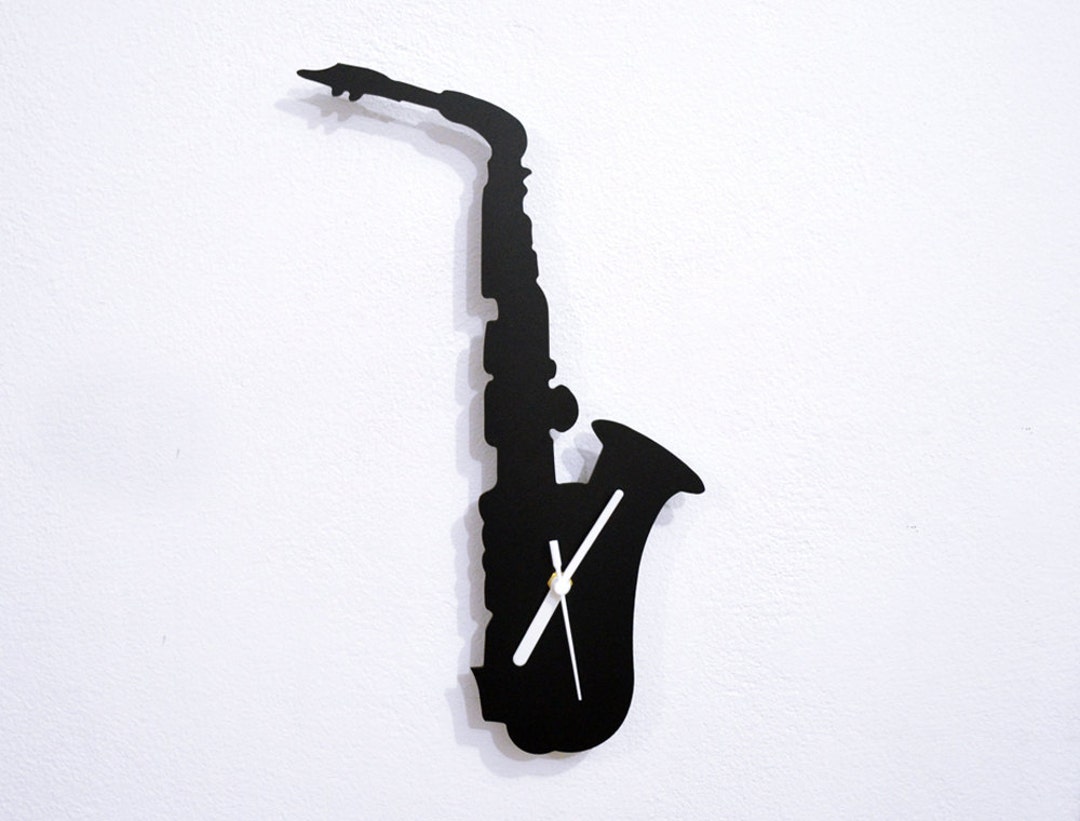 Saxophone - Wall Clock - Etsy