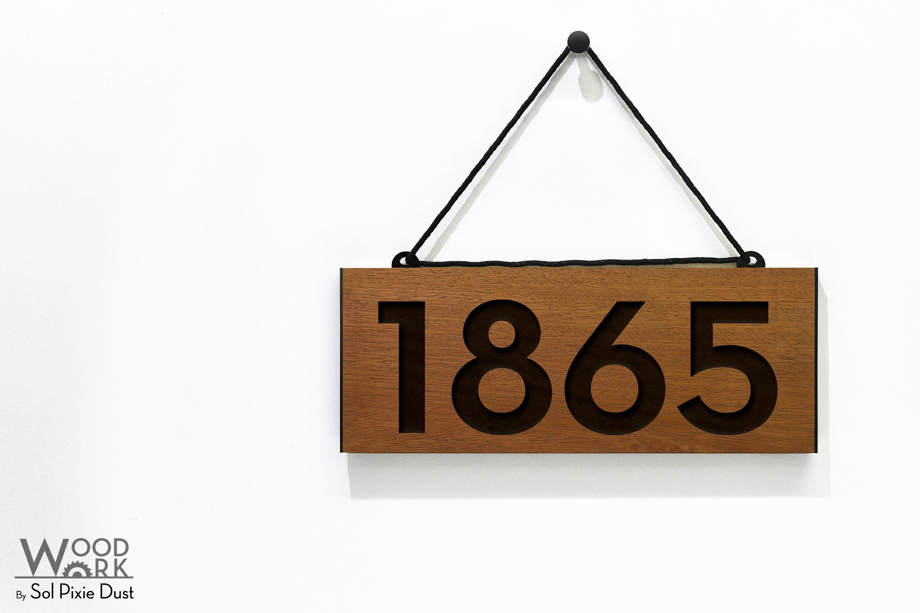 Custom Engraved House Number Sign Personalized Address - Etsy
