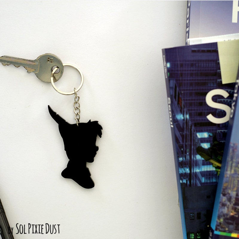 Peter Pan Key Chain - Etsy