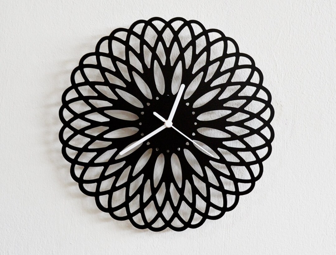 Geometrical Ellipse - Wall Clock - Etsy