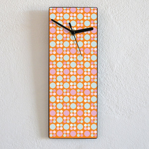 Polka Dot Clock - Etsy