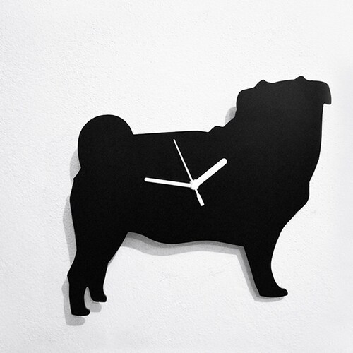 Boxer Dog Wall Clock Silhouette - Etsy