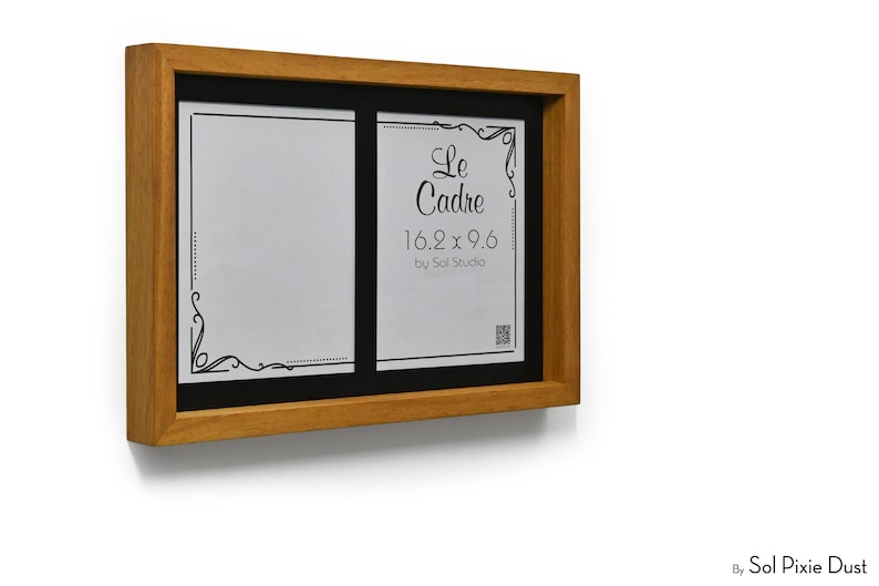 Le Cadre Picture Frames Set for Wall, Modern Wooden Photo Frames Made ...