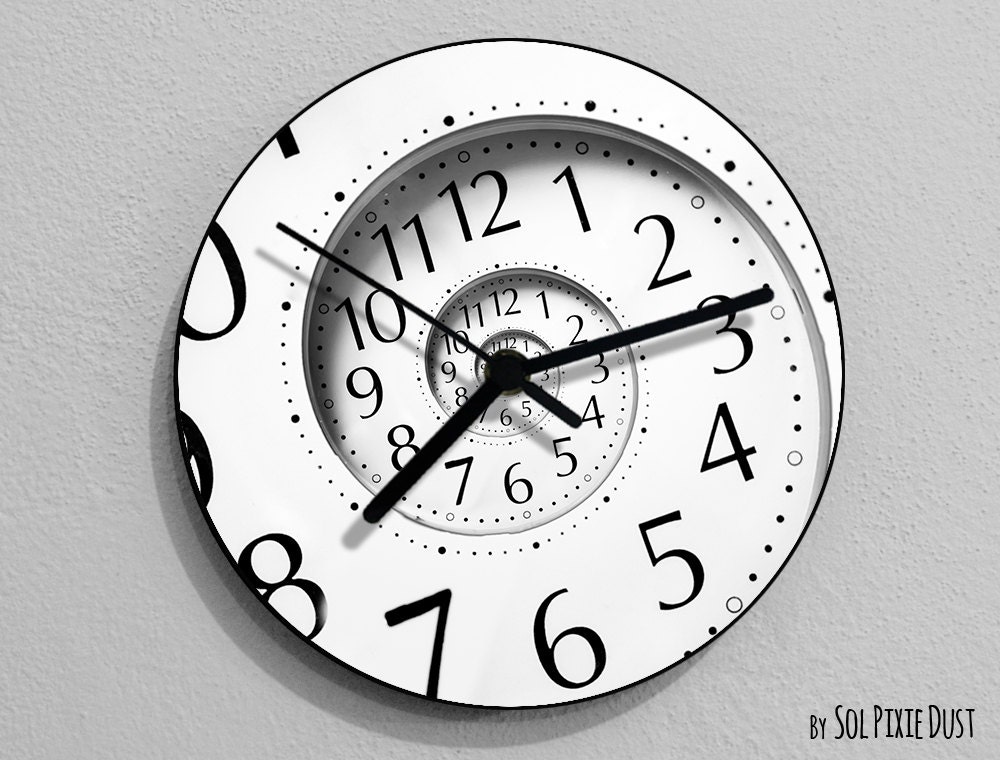 Time Travel Hole Wall Clock - RGB LED 5V Option - Etsy