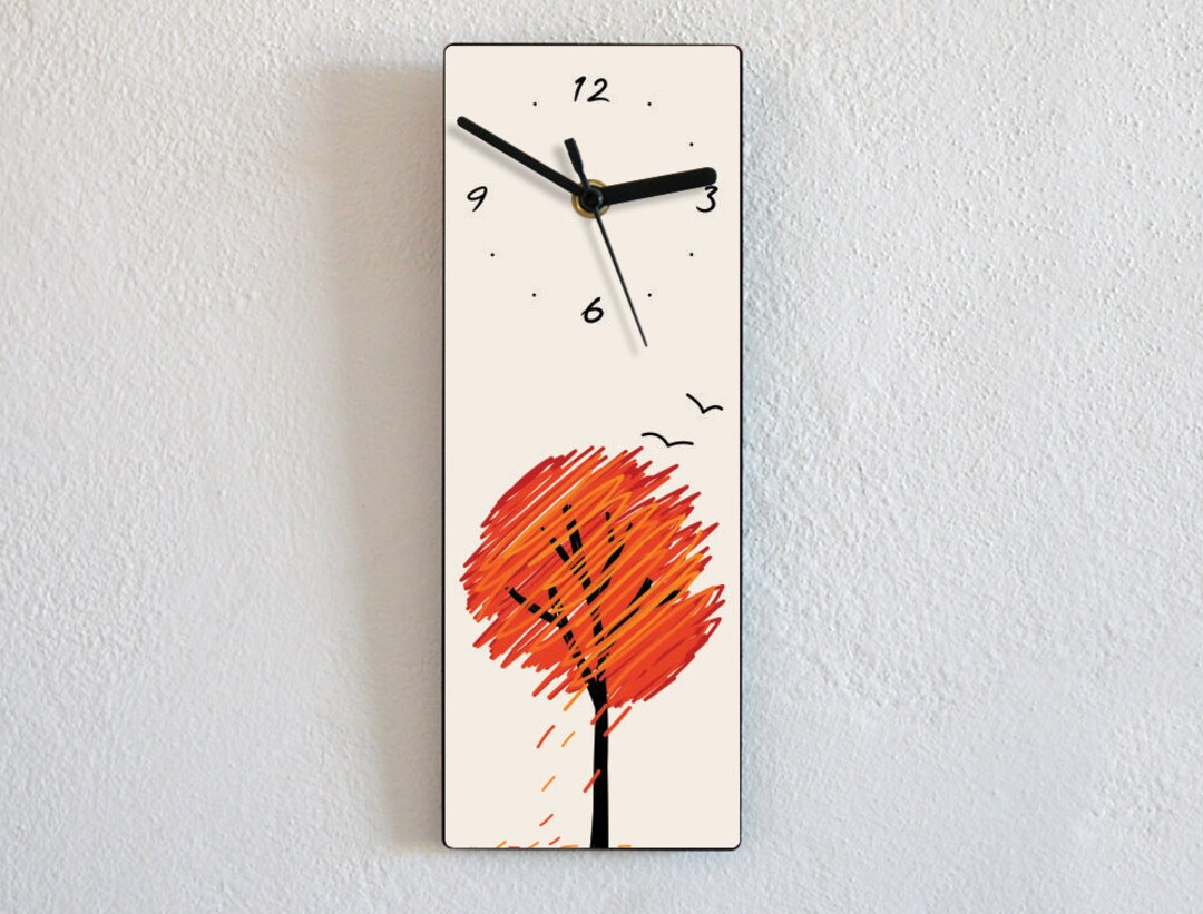 Autumn - Wall Clock - Etsy