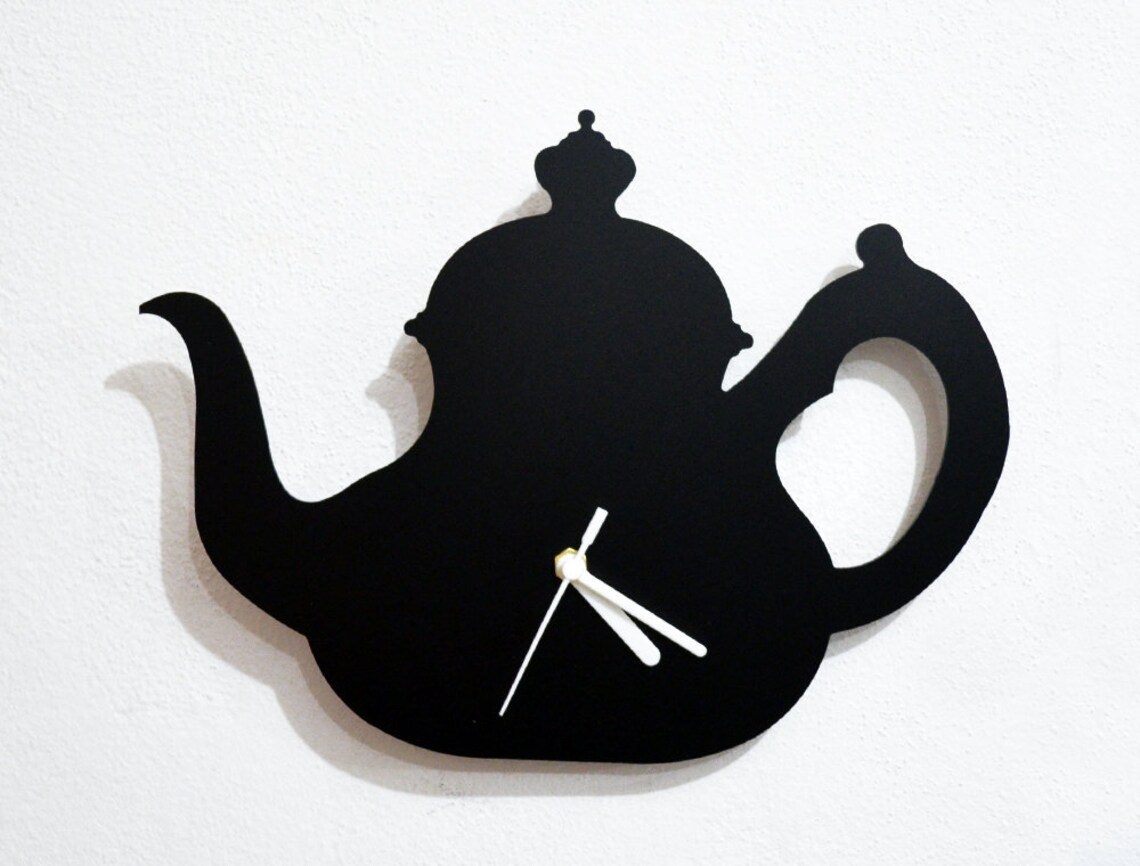 Teapot Wall Clock | Etsy