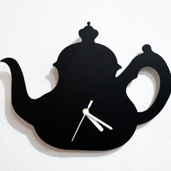 Teapot Wall Clock - Etsy