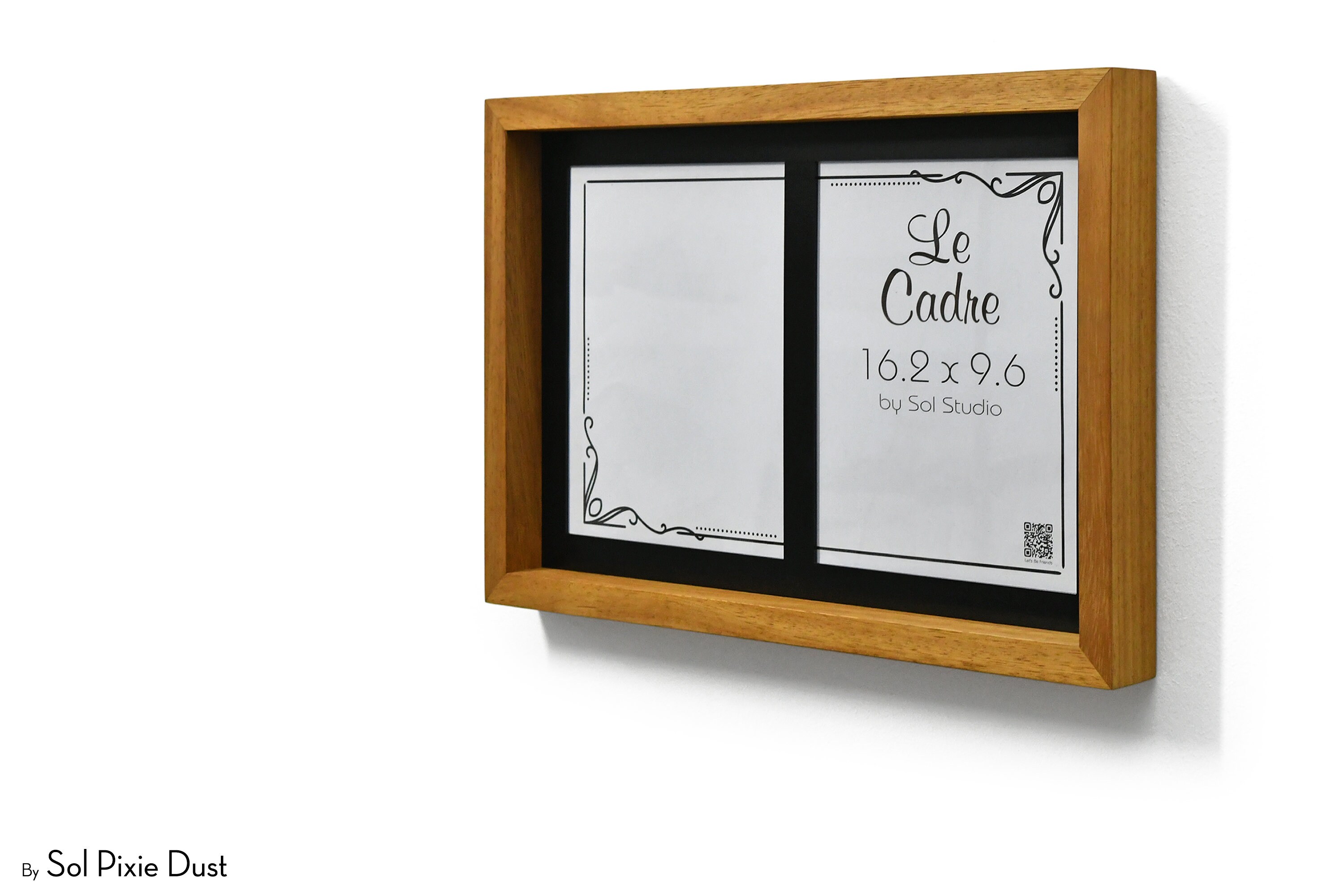 Le Cadre Picture Frames Set for Wall, Modern Wooden Photo Frames Made ...