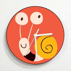 Snail - Wall Clock - Etsy