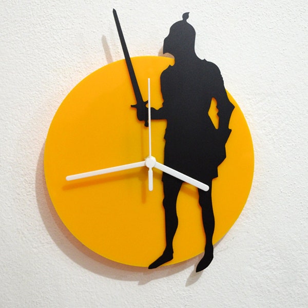 Warriors Wall Clock - Etsy