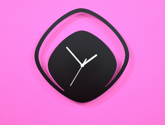 Minimalism Tulip Silhouette Wall Clock - Etsy