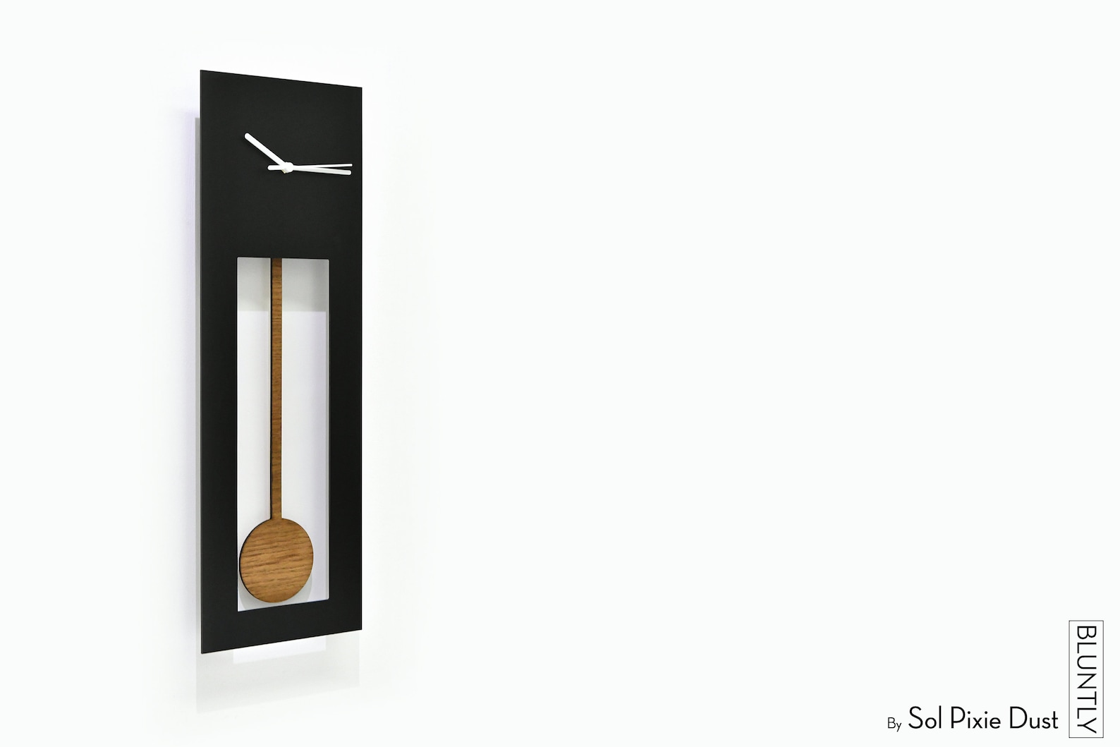 Bluntly Modern Design - Modern Grandfather Pendulum - Wall Clock ...