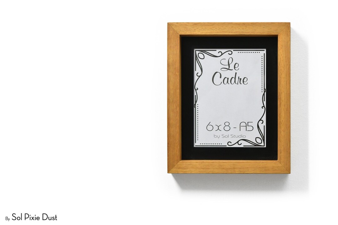 Le Cadre Picture Frames, Modern Wooden Photo Frames Made With African ...