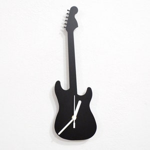 Electric Guitar - Wall Clock - Etsy