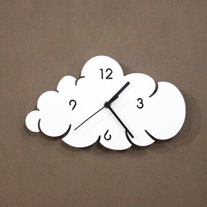 Cloud - Wall Clock - Etsy