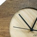 Wooden Simply Rhombus With Latin Numbers Wood Wall Clock - Etsy