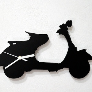 Scooter - Wall Clock - Etsy