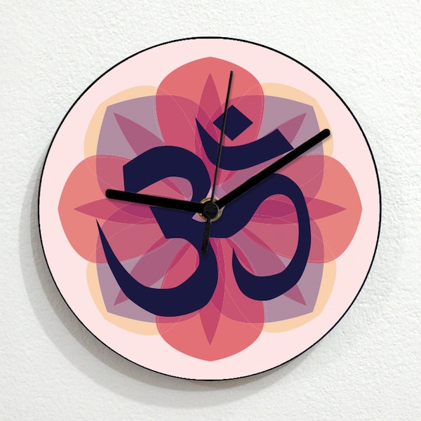 Yoga Wall Clock - Etsy