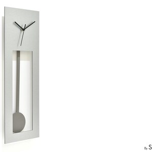 Bluntly Modern Design - Grandfather Pendulum - Wall Clock / Table Clock ...