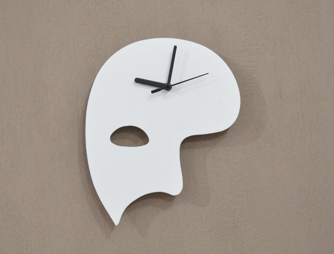 Phantom of the Opera Mask - Wall Clock - Etsy
