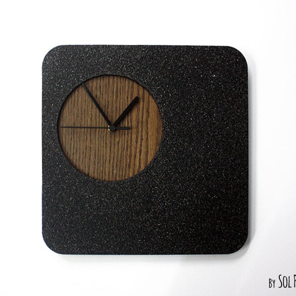 Square Wall Clock - Etsy