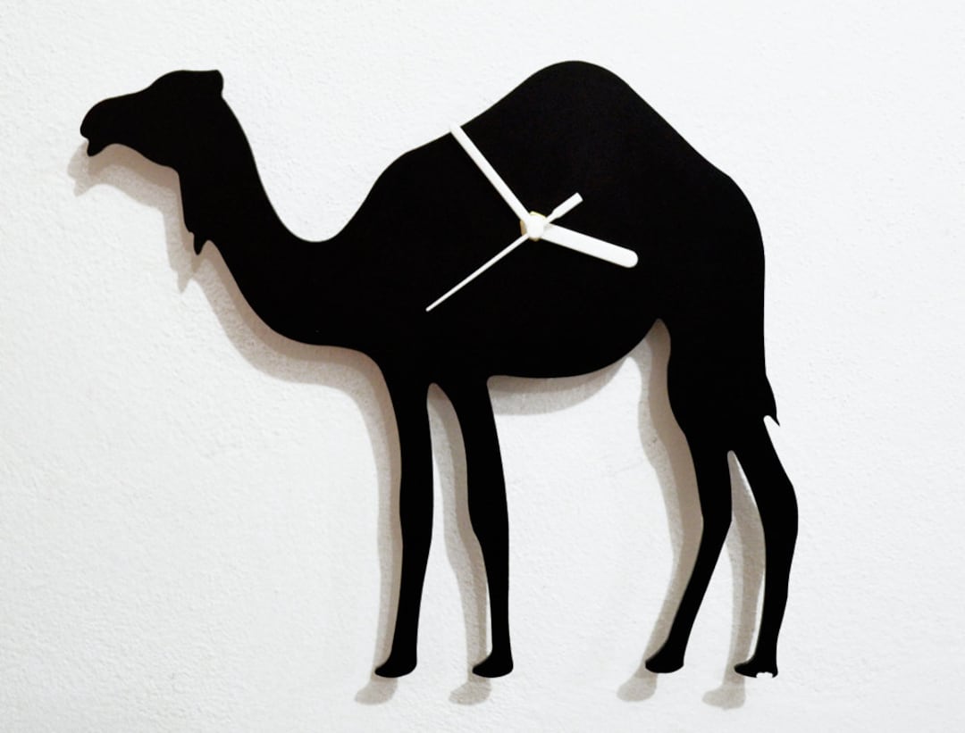 Camel Silhouette - Wall Clock - Etsy