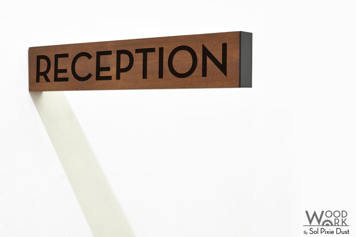 Custom Directional Sign Reception Sign Elevator Sign - Etsy