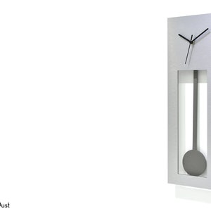 Bluntly Modern Design Grandfather Pendulum Wall Clock / - Etsy