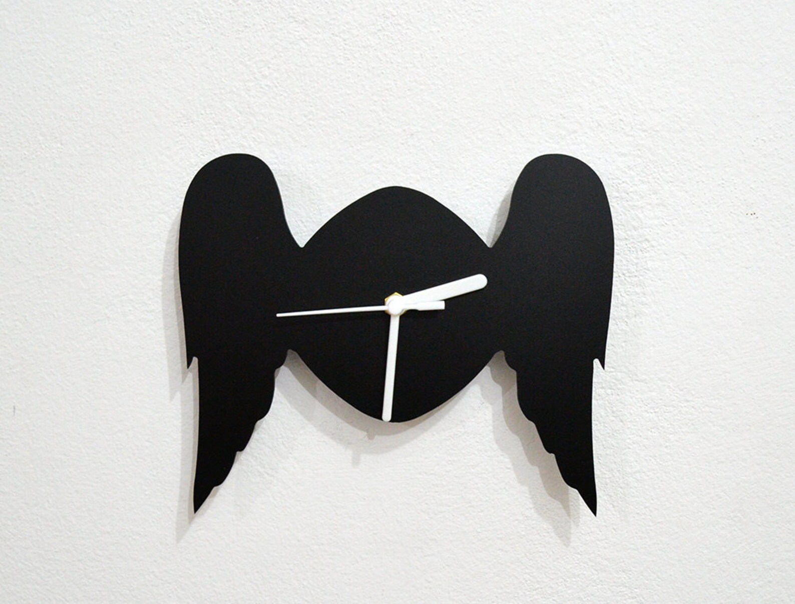 Angel Wings Silhouette - Wall Clock - Etsy