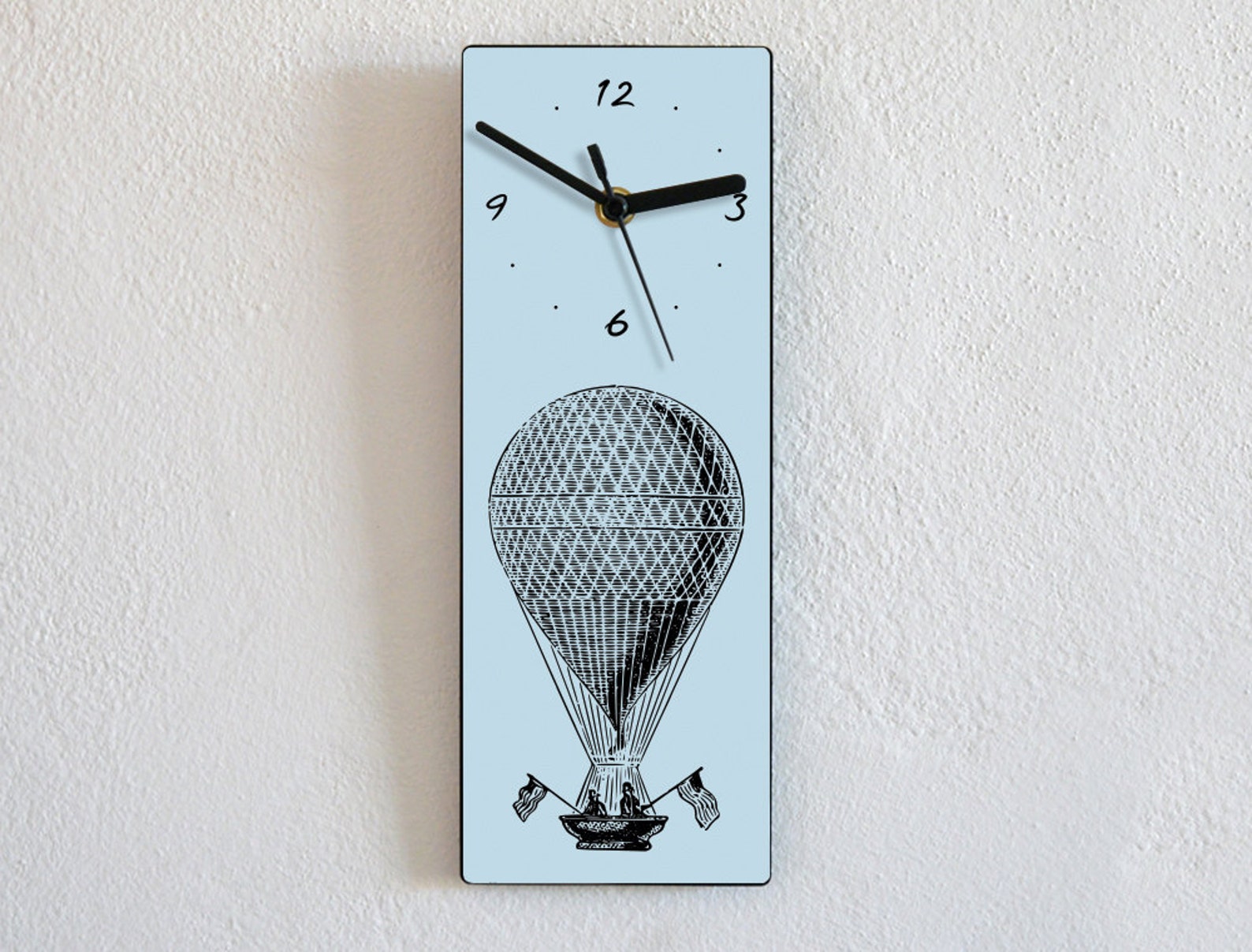 Vintage US Air Balloon - Wall Clock - Etsy