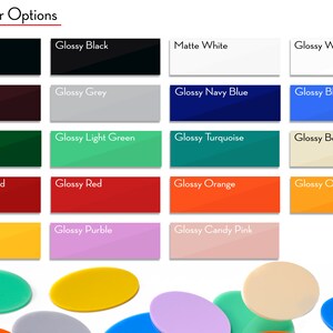 Modern House Numbers - Dark Red With Black Acrylic - Contemporary Home ...