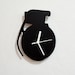 Grenade Silhouette Wall Clock - Etsy