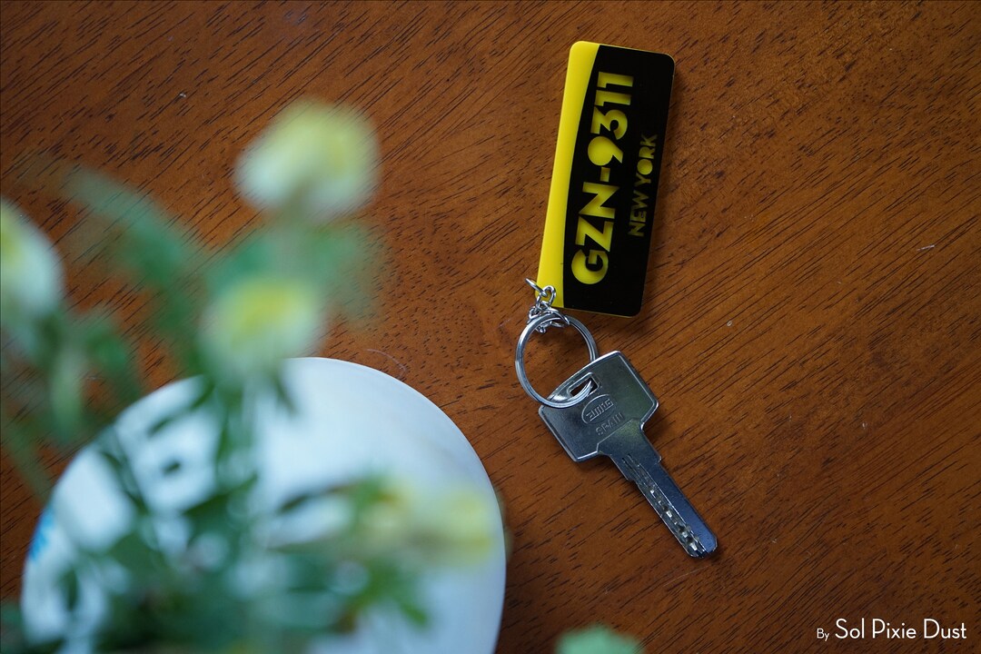 Rectangle Shape Key Chain - Personalized Small Gifts Idea - Custom ...