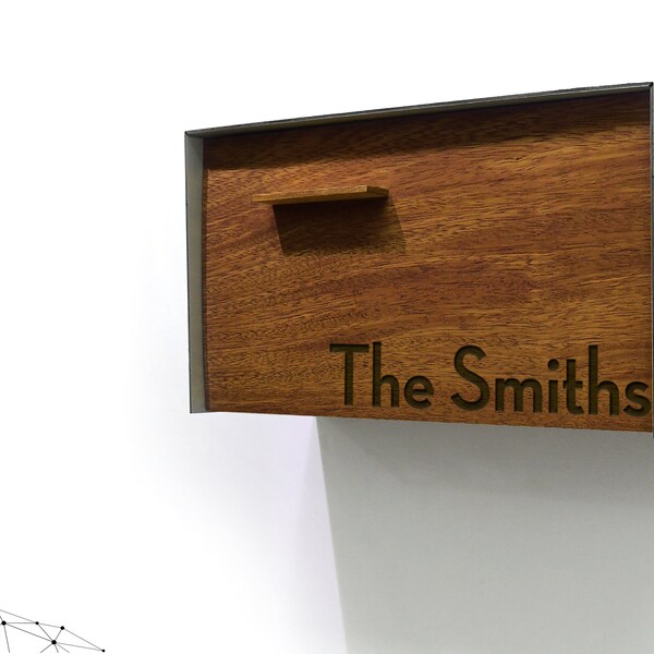 Wood Mailbox - Etsy