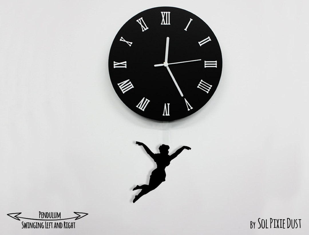 Circus Woman - Pendulum Wall Clock - Etsy